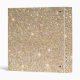 Gold Glitter and Glamour Beauty Binder | Zazzle