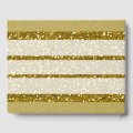 Gold Glitter Golden Wedding Anniversary Guest Book | Zazzle