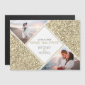 Gold Glitter Photo Collage | Zazzle