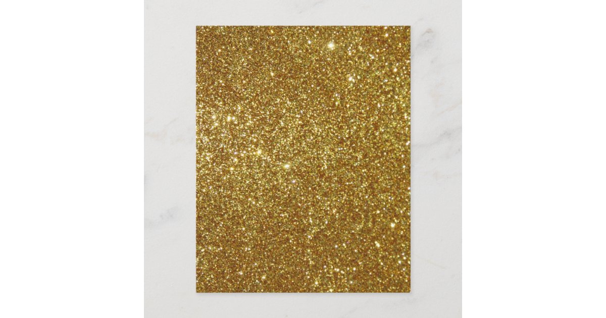 Gold glitter scrapbook background paper | Zazzle
