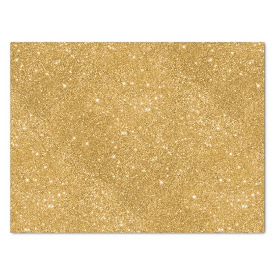 Gold Glitter Sparkles Tissue Paper | Zazzle.com