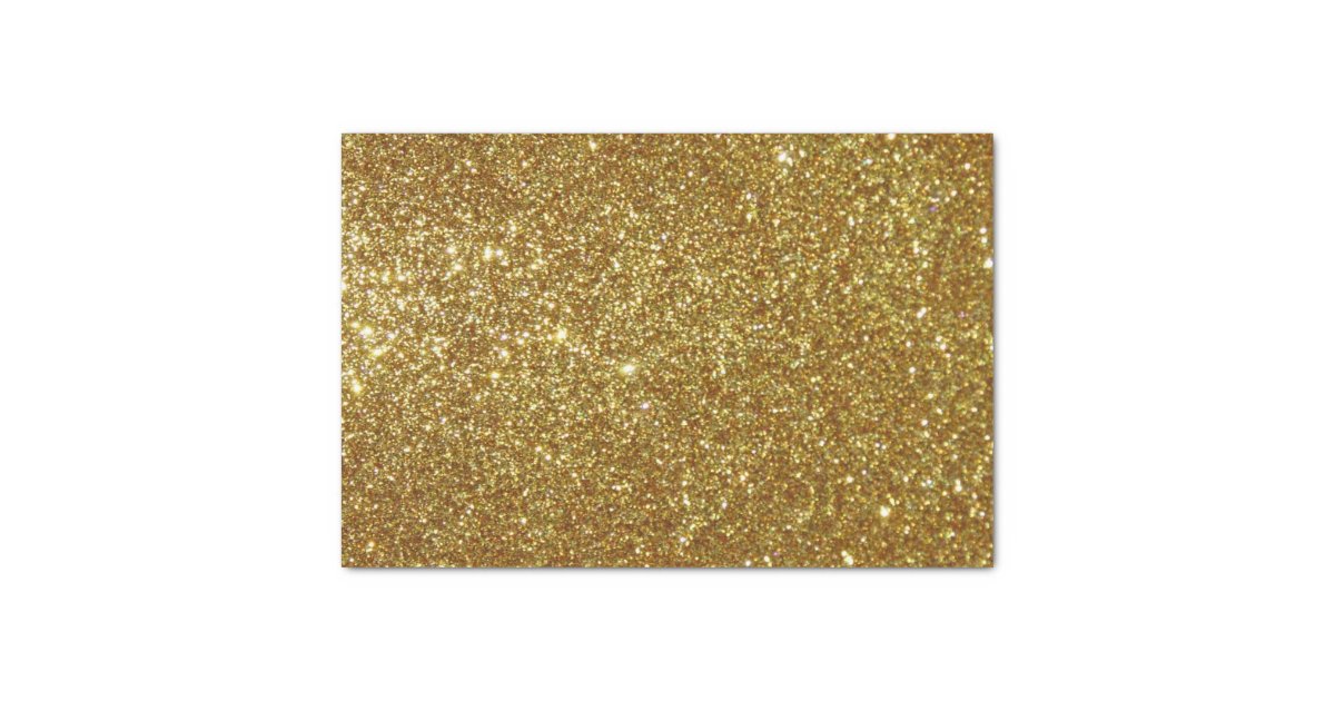 Gold glitter tissue paper | Zazzle