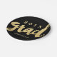 Gold Grad | Graduation Party Plates | Lg Text | Zazzle