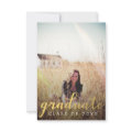 Elegant Faux Vellum Overlay Photo Graduation Party Invitation | Zazzle