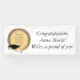 Gold Graduation Circle Photo Frame Banner | Zazzle