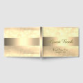 Gold Guest Book | Zazzle