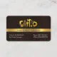 Gold Handyman Tools On Timber Layer Business Card | Zazzle