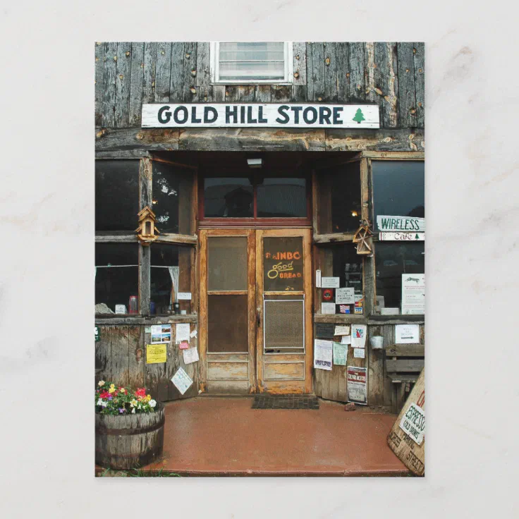 Gold Hill, Colorado, General Store Postcard | Zazzle