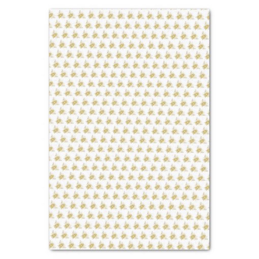 Gold Honey Bee Tissue Paper | Zazzle