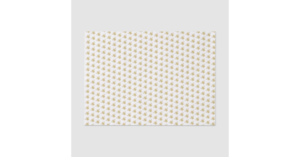 Gold Honey Bee Tissue Paper | Zazzle