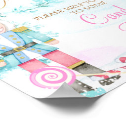 Gold Land of Sweets Nutcracker Birthday Sign | Zazzle