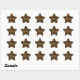 Gold Leopard Print Star Sticker | Zazzle