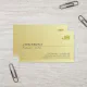 Gold Look Stylish Monogram Minimalist Luxury Business Card | Zazzle