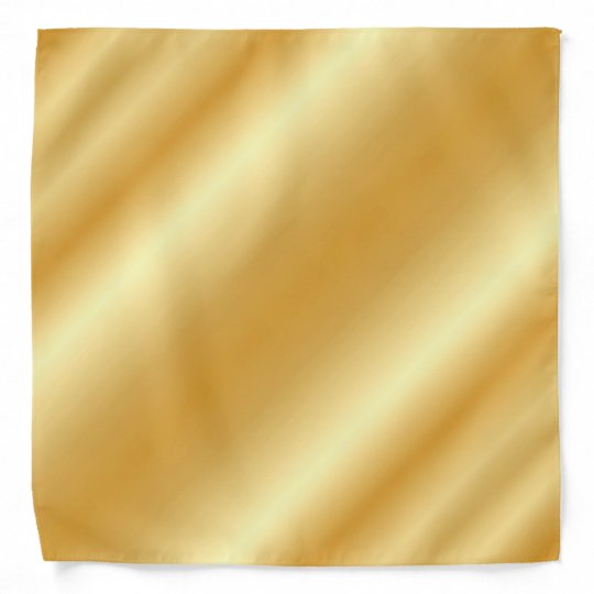 Gold Look Trendy Glamour Template Elegant Bandana | Zazzle.com