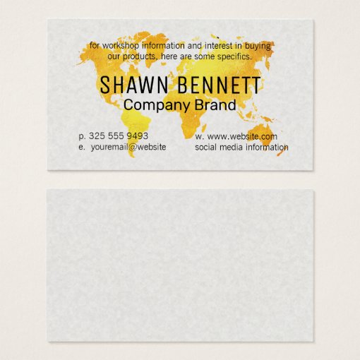 Gold Map of The World | Texture Background | Zazzle