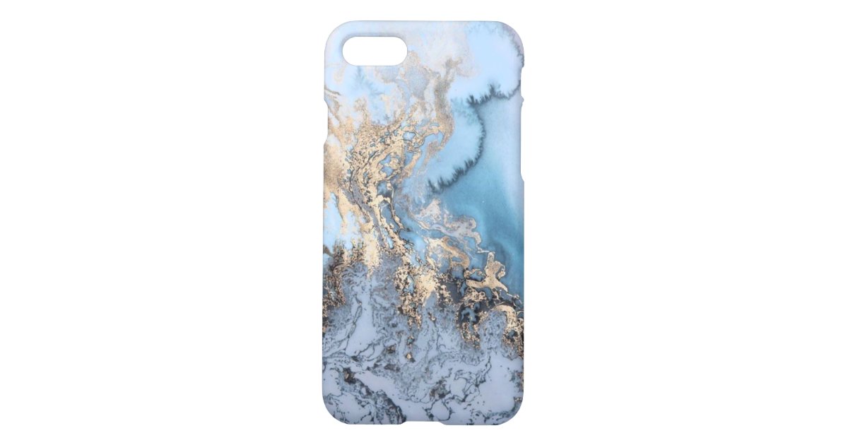 Gold Marble iPhone Case | Zazzle