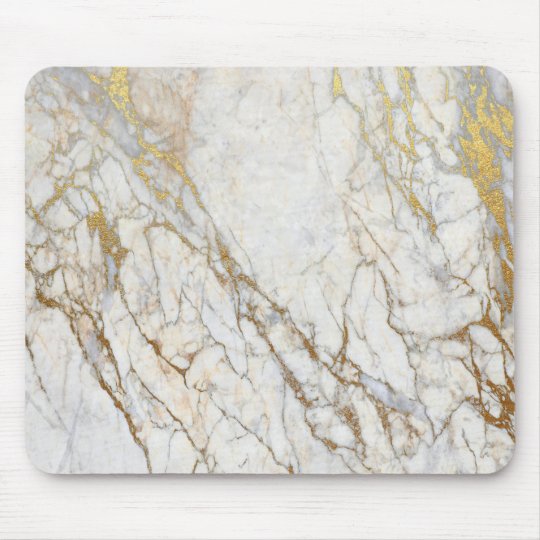 Gold Marble Mouse Pad | Zazzle.com