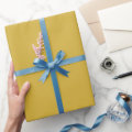 Gold Matte Wrapping Paper | Zazzle