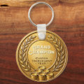 Gold Medal Beer Pong Tournament Championship Keychain | Zazzle