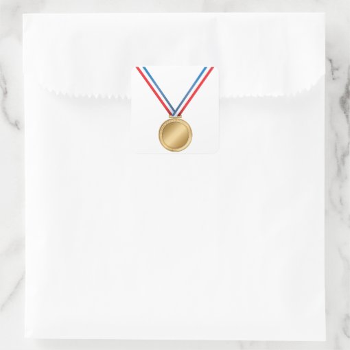 Gold Medal Stickers | Zazzle