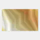 Gold metal texture rectangular sticker | Zazzle