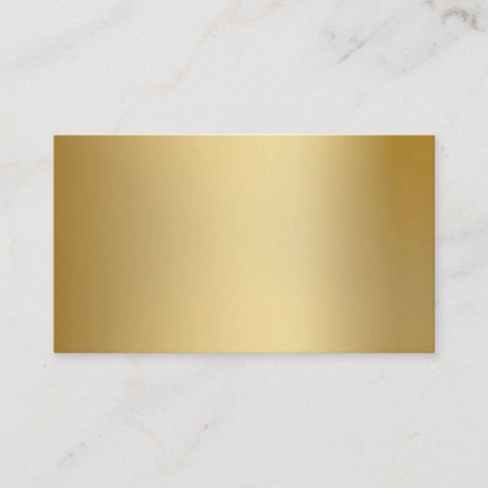 Gold Metallic Look Business Cards | Zazzle.com