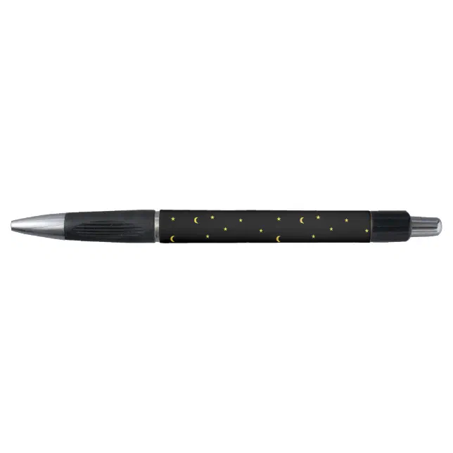 Gold Moon and Stars Pen | Zazzle