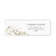 Gold Mountain Return Address Label | Zazzle
