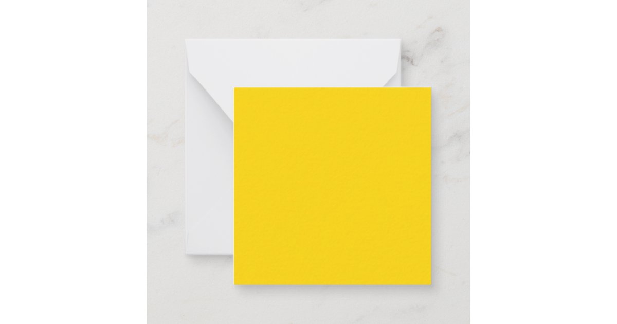 Gold note card | Zazzle