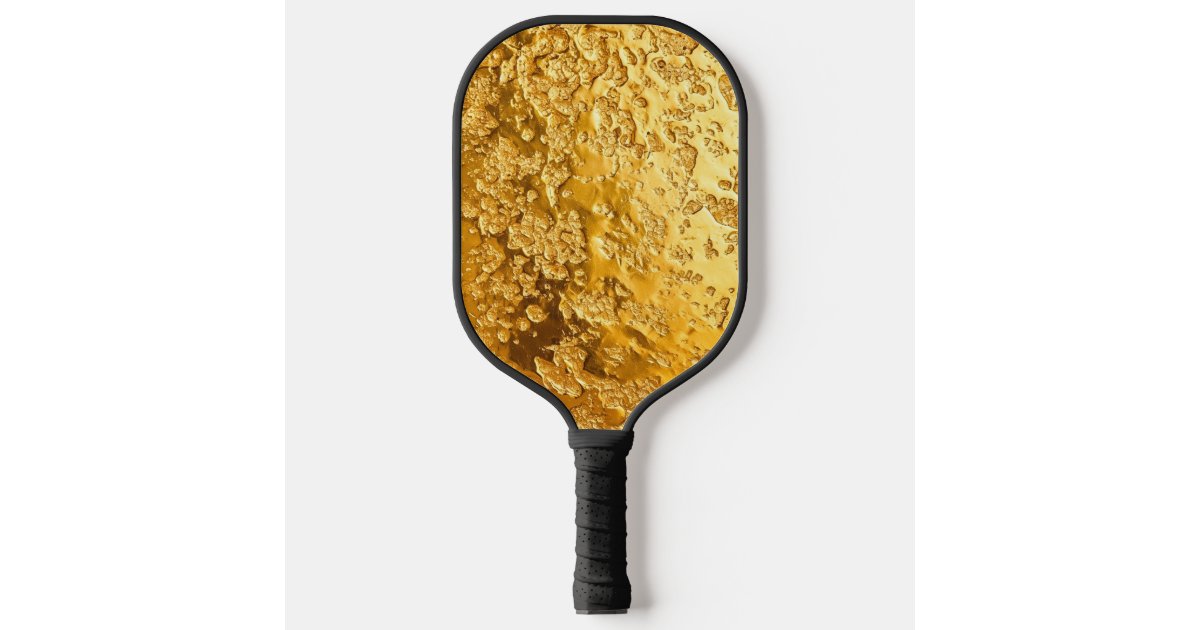 Gold Pickleball Paddle | Zazzle