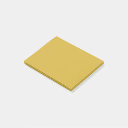 Gold Post-it Notes | Zazzle