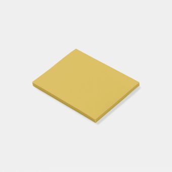 Gold Post-it Notes | Zazzle