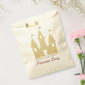 Gold Princess Castle Birthday Party Favor Bag | Zazzle