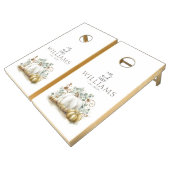 Gold Pumpkins Batch Fall Harvest Cornhole Set | Zazzle