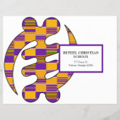 Gold Purple Africa Kente Certificate of Completion | Zazzle