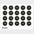 Gold Queenager queen ager, dramatic queen teenager Classic Round ...