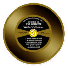 vinyl record music invite birthday wedding invite | Zazzle.com