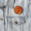Gold Red Dragon Phoenix Chinese Wedding Favor Button | Zazzle