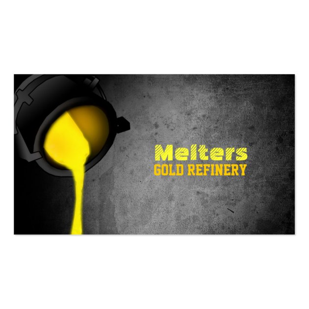 Gold Refinery Business Cards