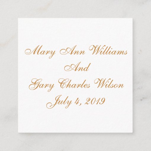 Gold Response RSVP Cards | Zazzle