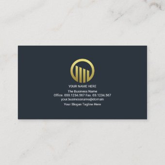Gold Roof Window Building Builder Construction Business Card | Zazzle