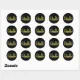 Gold Royal Crown Classic Round Sticker | Zazzle