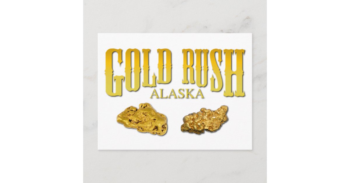Gold Rush Postcard | Zazzle