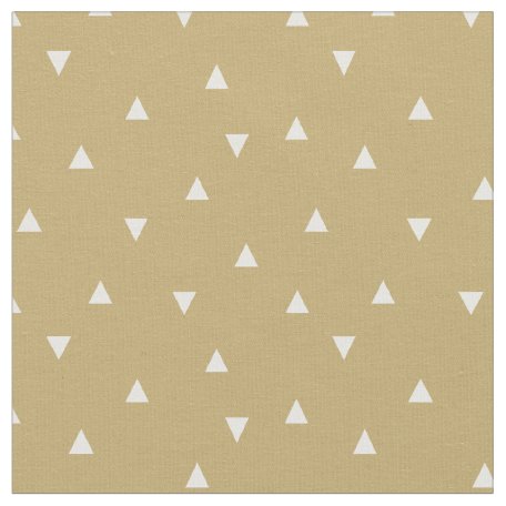 Triangles pattern fabric | Zazzle