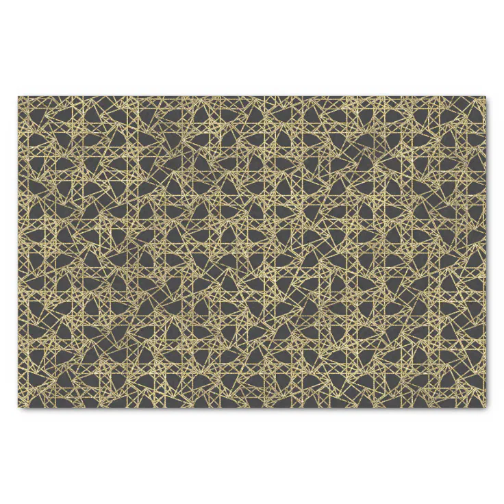 Gold Scratch Golden Modern Glamour Elegant Party Tissue Paper | Zazzle