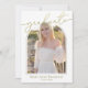 Gold Script Graduation Photo Party Invitation | Zazzle