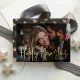 Gold Script Happy New Year Photo Foil Holiday Card | Zazzle
