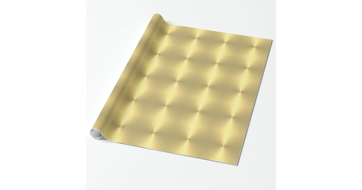 Gold Sheen Wrapping Paper | Zazzle