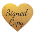 Gold Signed Copy Classic Round Sticker | Zazzle