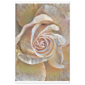 Gold Silk Beautiful Unique Rose Art Dream Tissue Paper | Zazzle